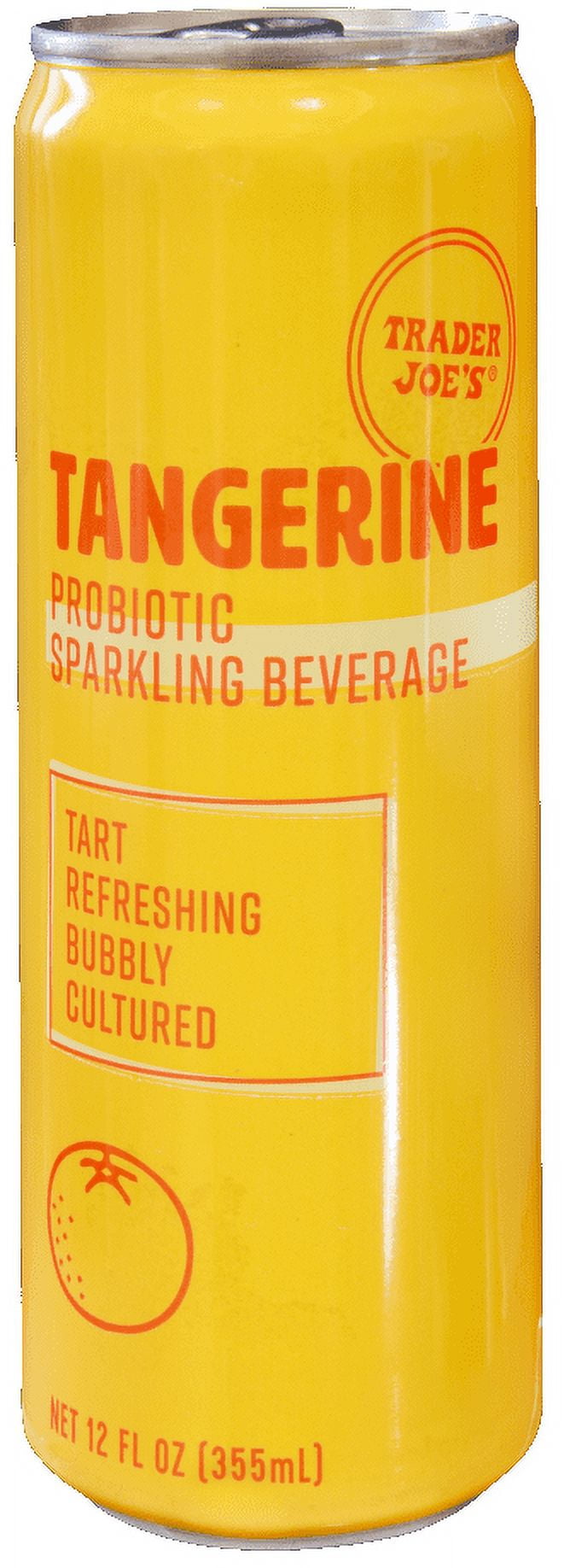 Pack of 2 - TJs Tangerine Probiotic Sparkling Beverage 12 Fl Oz ...