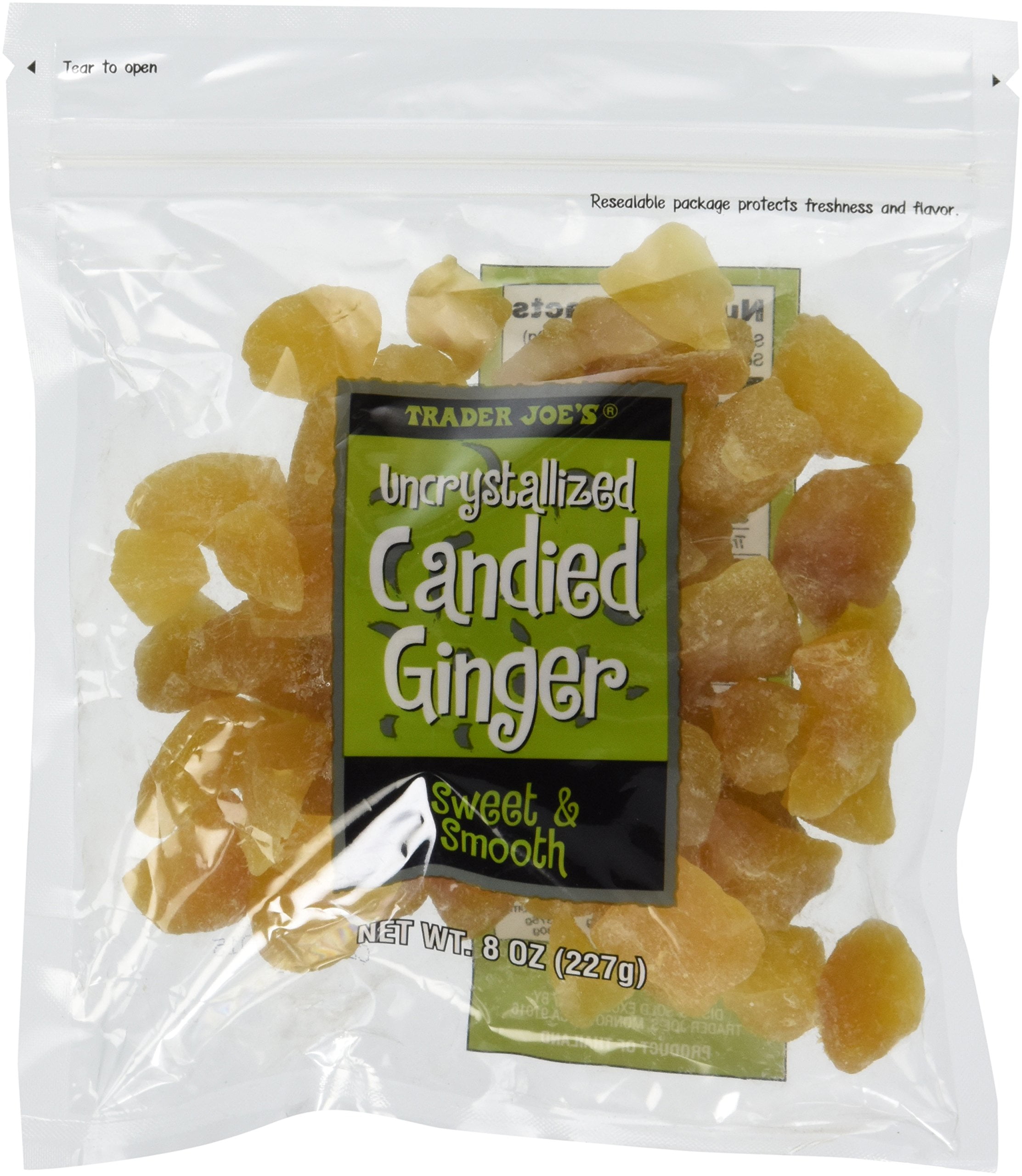 TJs Uncrystallized Candied Ginger, 2 Packages - Walmart.com