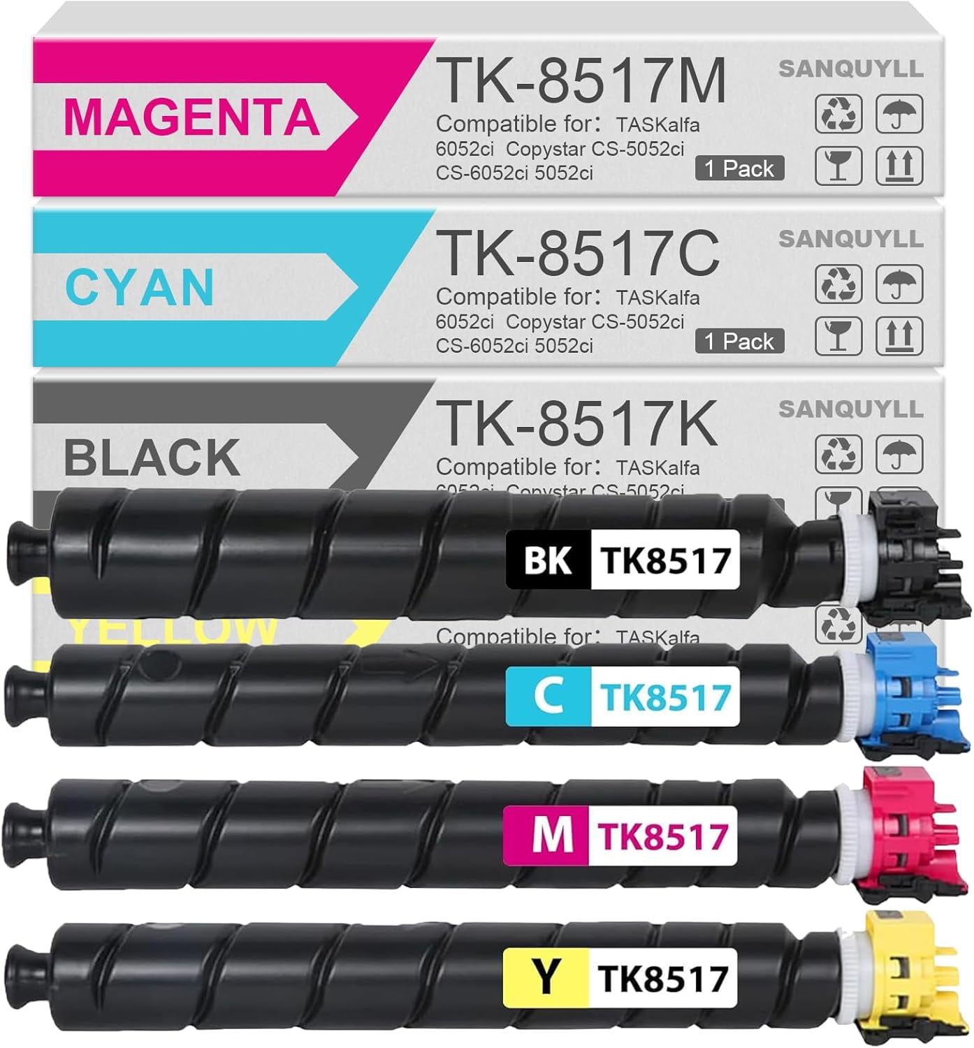 TK-8517k Toner Cartridge Compatible for Kyocera Taskalfa TK-8517 TK8517 ...