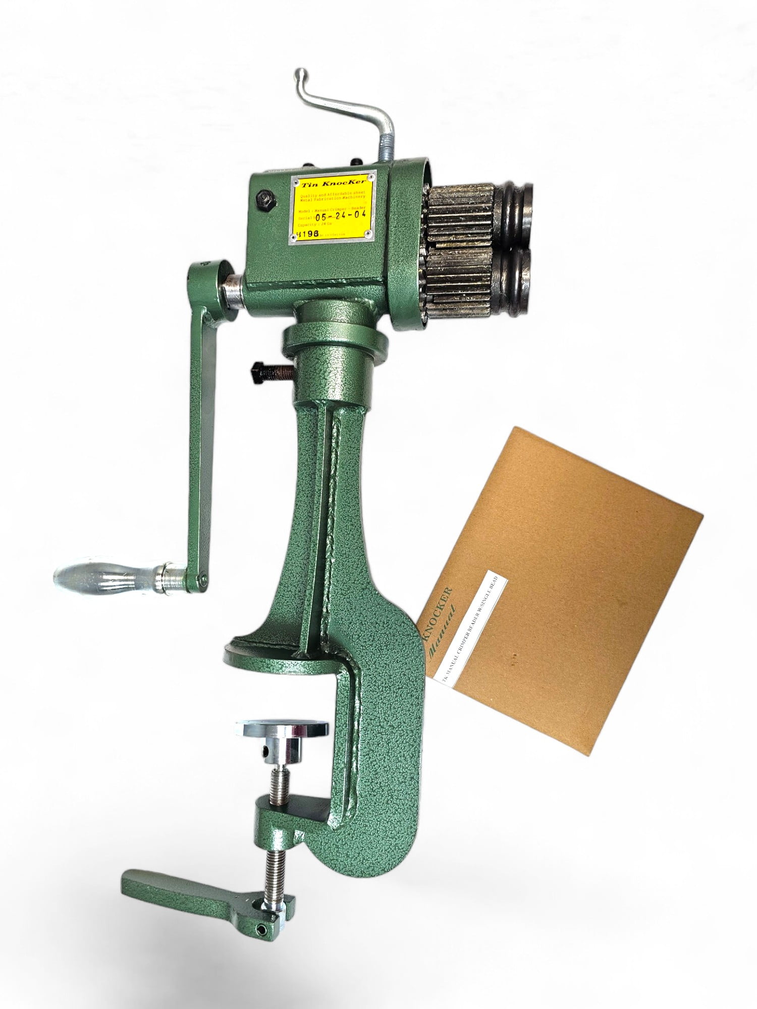 TK MANUAL CRIMPER BEADER W/PEDESTAL 24 GA CAPACITY - Walmart.com