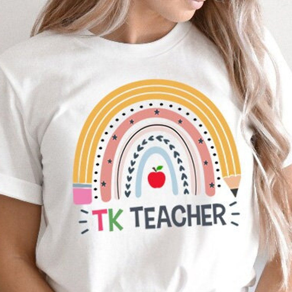 TK Teacher Shirt, TK Shirt, Transitional Kindergarten Teacher Shirt ...