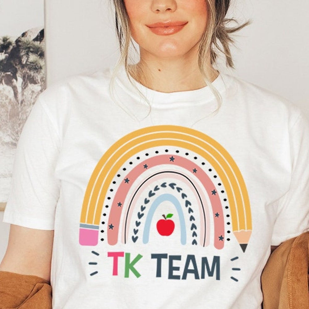 TK Team Shirt, TK Teacher Shirt, Transitional Kindergarten Shirt ...