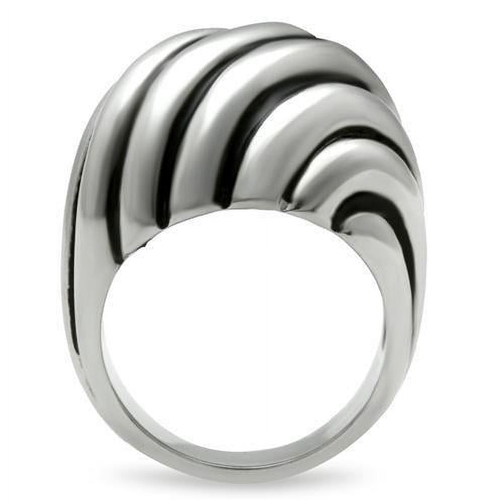 High polished (no plating) Stainless Steel Ring with No Stone for Women ...