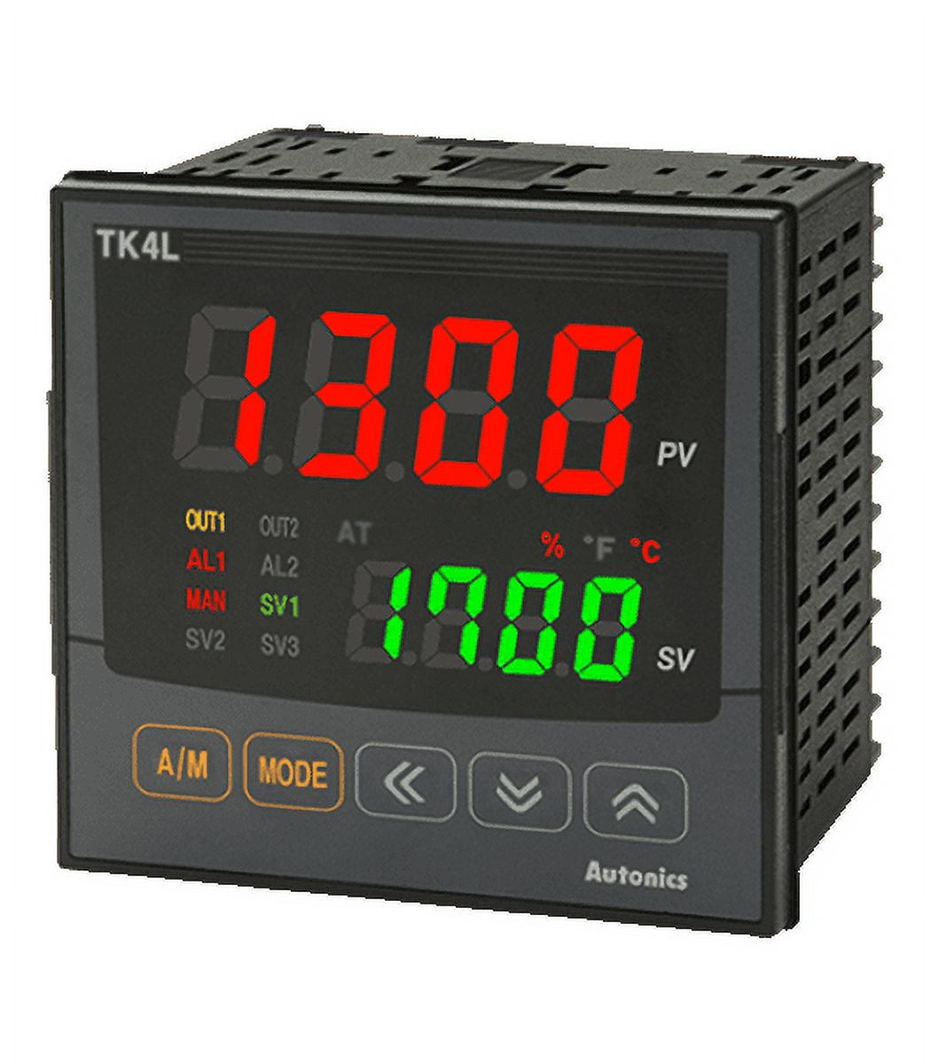TK4L-24CC Autonics Temp Control, DIN W96XH96mm, 2 Alarm, Current or SSR ...
