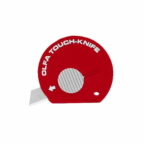 TK4R Olfa MultiPurpose Touch Knife Retractable Blade Red Pack of 4 - Walmart.com