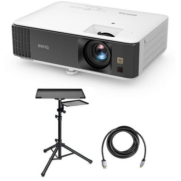 TK700 4K HDR 16ms Low Input Lag Gaming DLP Projector Bundle with Laptop ...