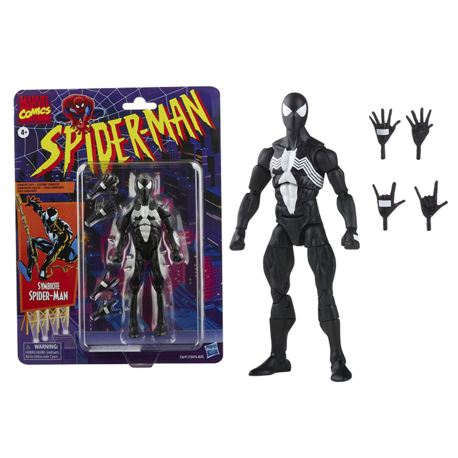 TKBABEUE Venom Action Figure Venom Spider_Man Toys for Boys, 6.6" Venom ...