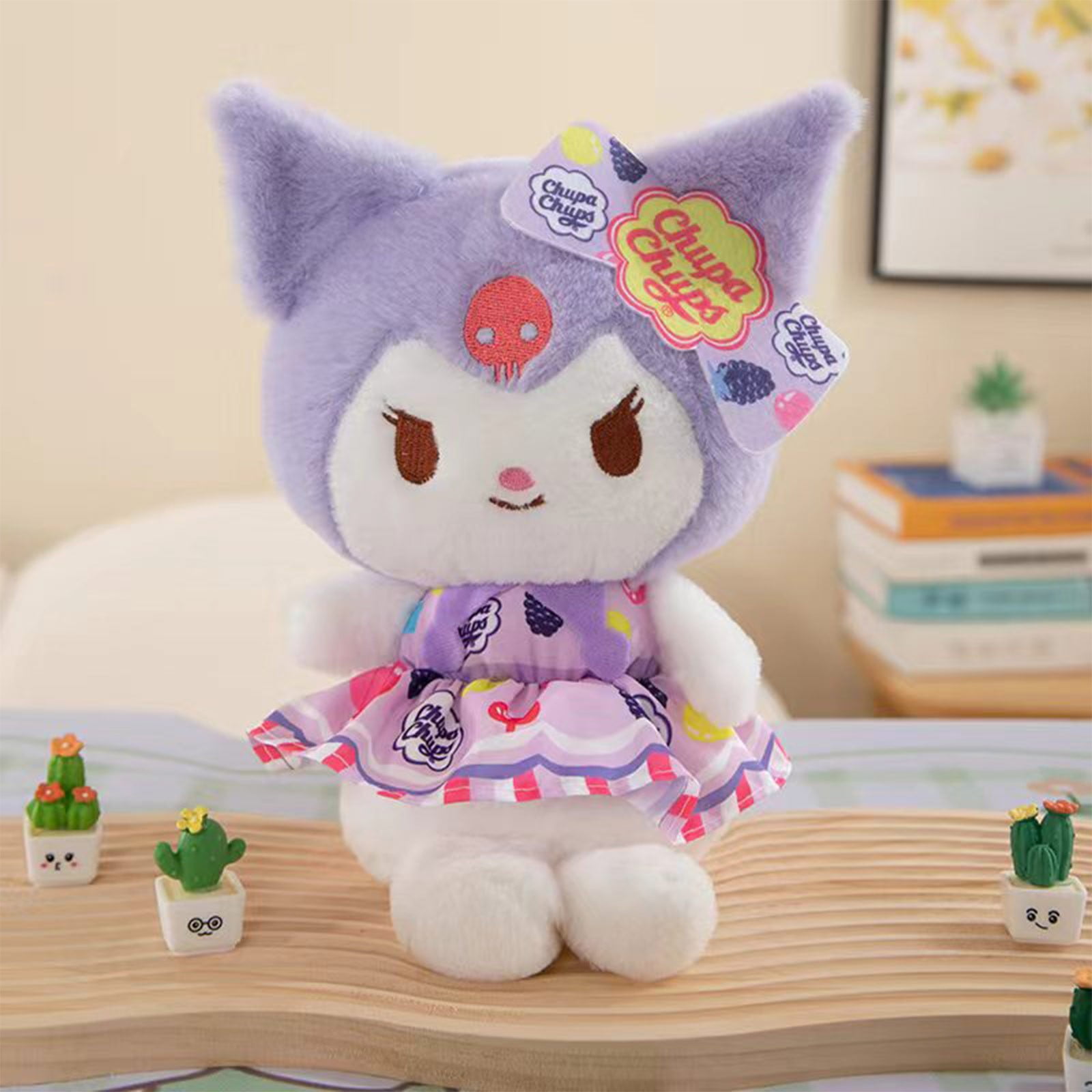 TKBABEUE Xmas Gifts for Kids Kuromi Plush Girl Doll, 8" Plush Stuffed ...