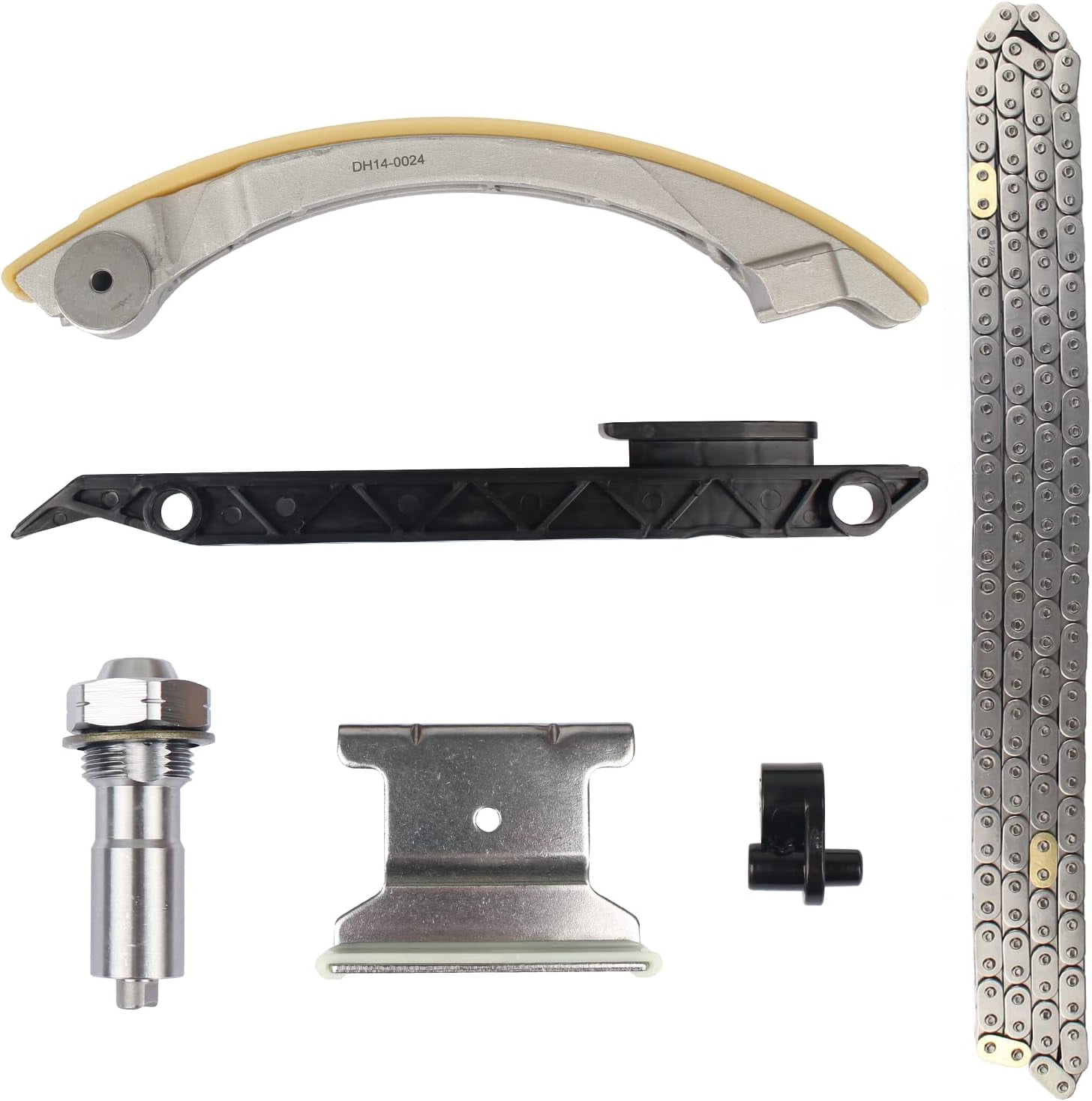 TKC8002 Engine Timing Chain Kit w/Chain Guide Rail Tensioner Sprocket ...