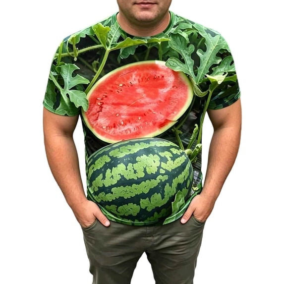 TKKCS Mens Funny Graphic T-Shirts- Short Sleeve Crew Neck Summer Casual ...