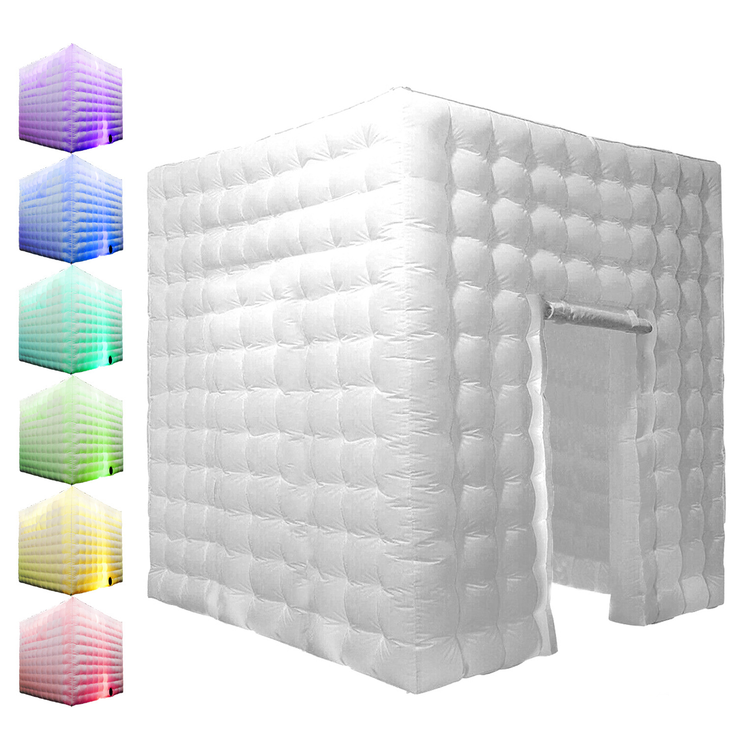 Efavormart 7.5ft Royal Blue 2-Sided Spandex Fit Round Wedding Arch ...