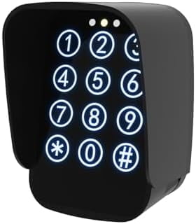 TKM-01 Touch Panel Wireless Gate Keypad with Outdoor Keypad Cover ...