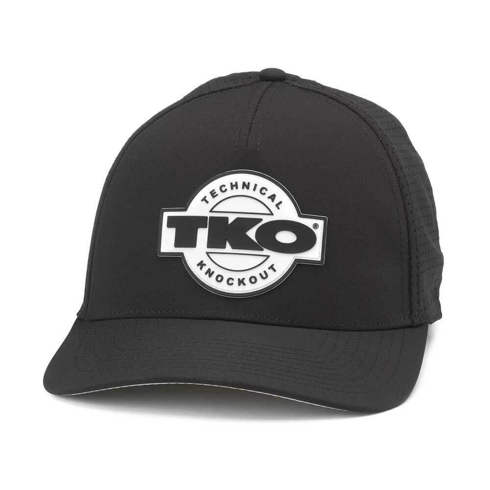 TKO Strength & Performance Hats: Black/White Cooling Mesh PVC Patch Hat | Workou - Walmart.com