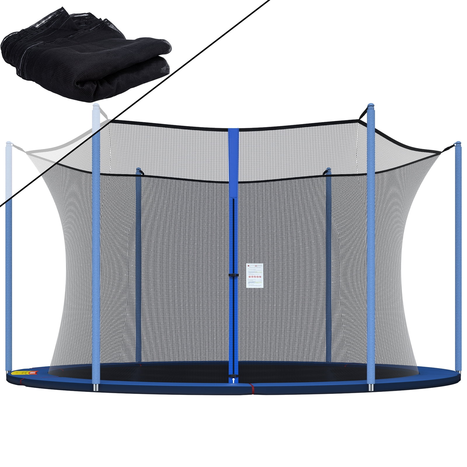 TKOOFN Trampoline Enclosure Safety Net Fence Replacement Mesh with ...