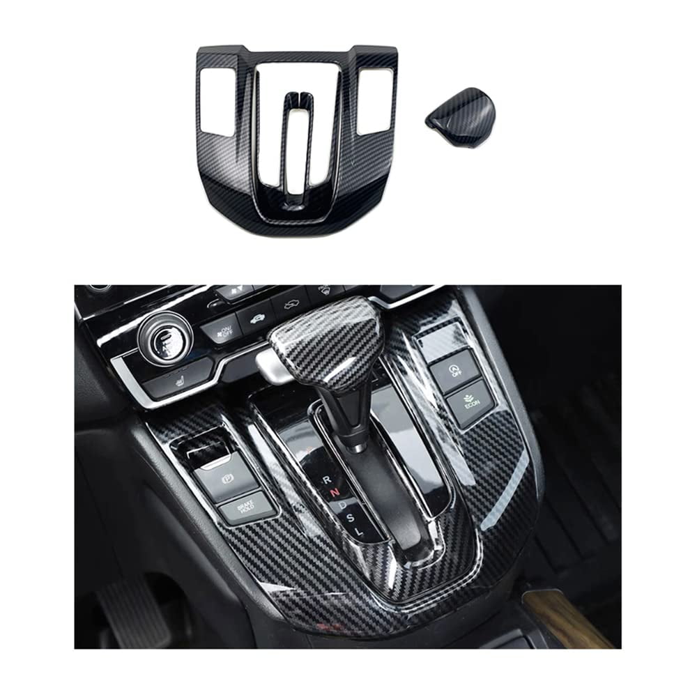 TKREENO Car Gear Shift MSF2 Box Panel Cover Inner Frame Gear Shift Knob Cover Auto Interior ...