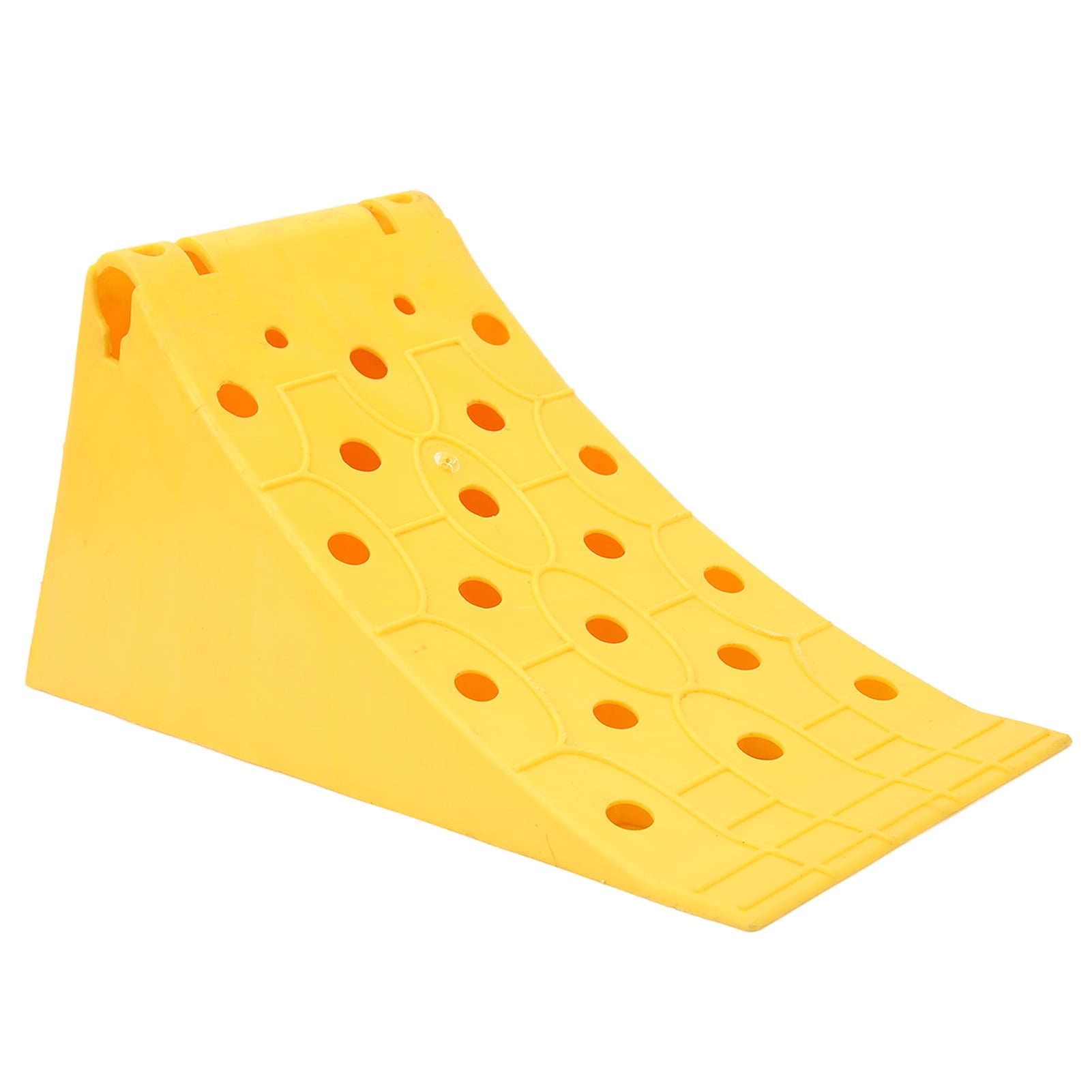 Trailer Tire Stopper, Heavy Duty Wheel Chocks Yellow Stop Tire for RVs ...