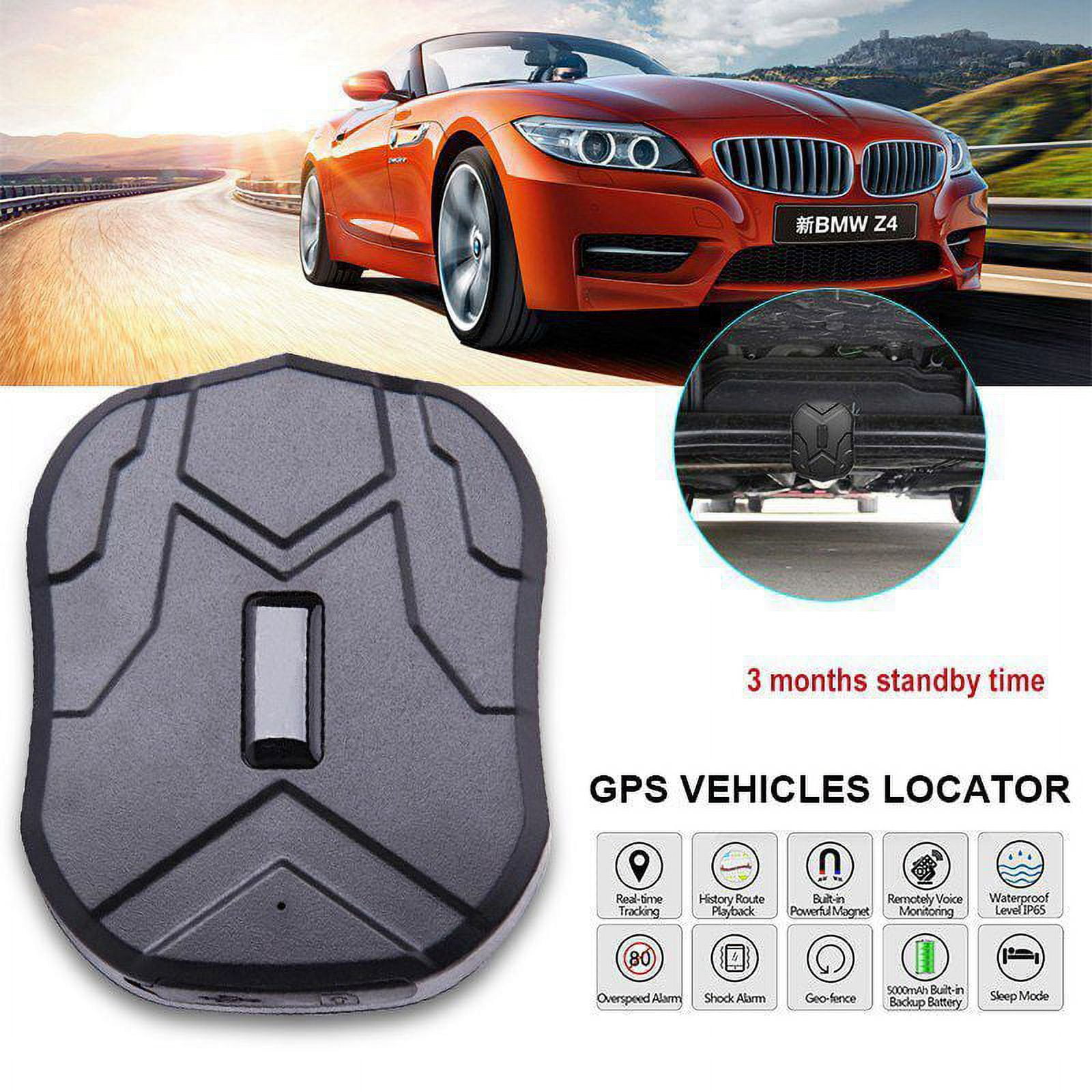 TKSTAR GPS Magnetic Real Time Car Locator Tracker GSM/GPRS Tracking ...