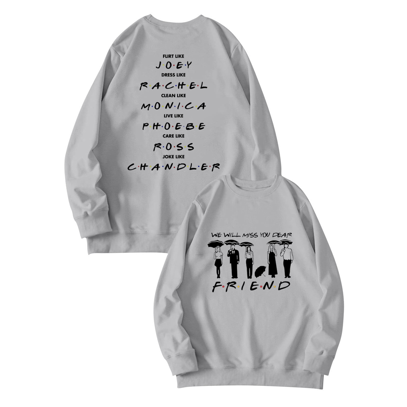 TKing Fashion FRIENDS Sweatshirts Friends TV Show Merchandise, Women's ...