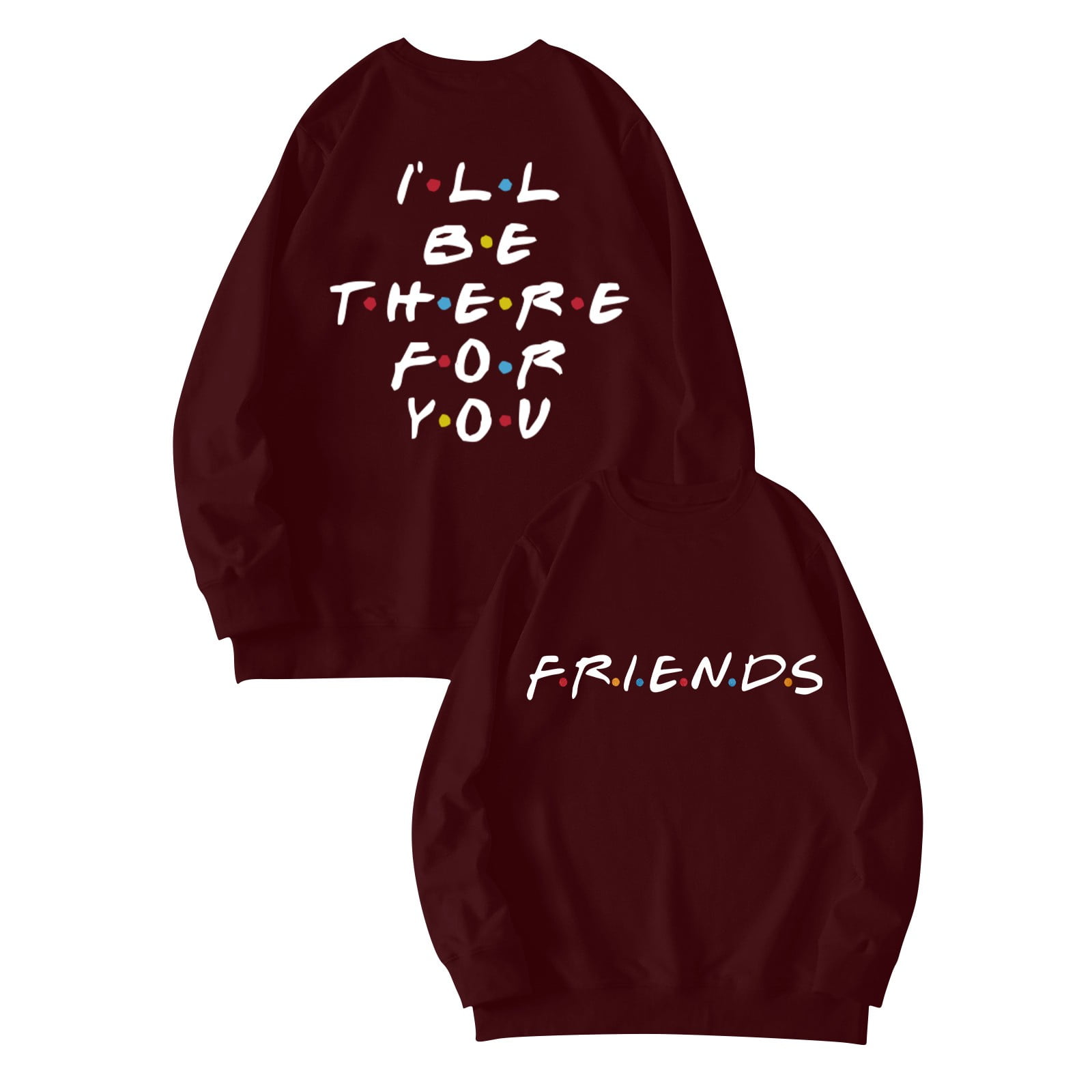 TKing Fashion FRIENDS Sweatshirts Friends TV Show Merchandise, Women's ...