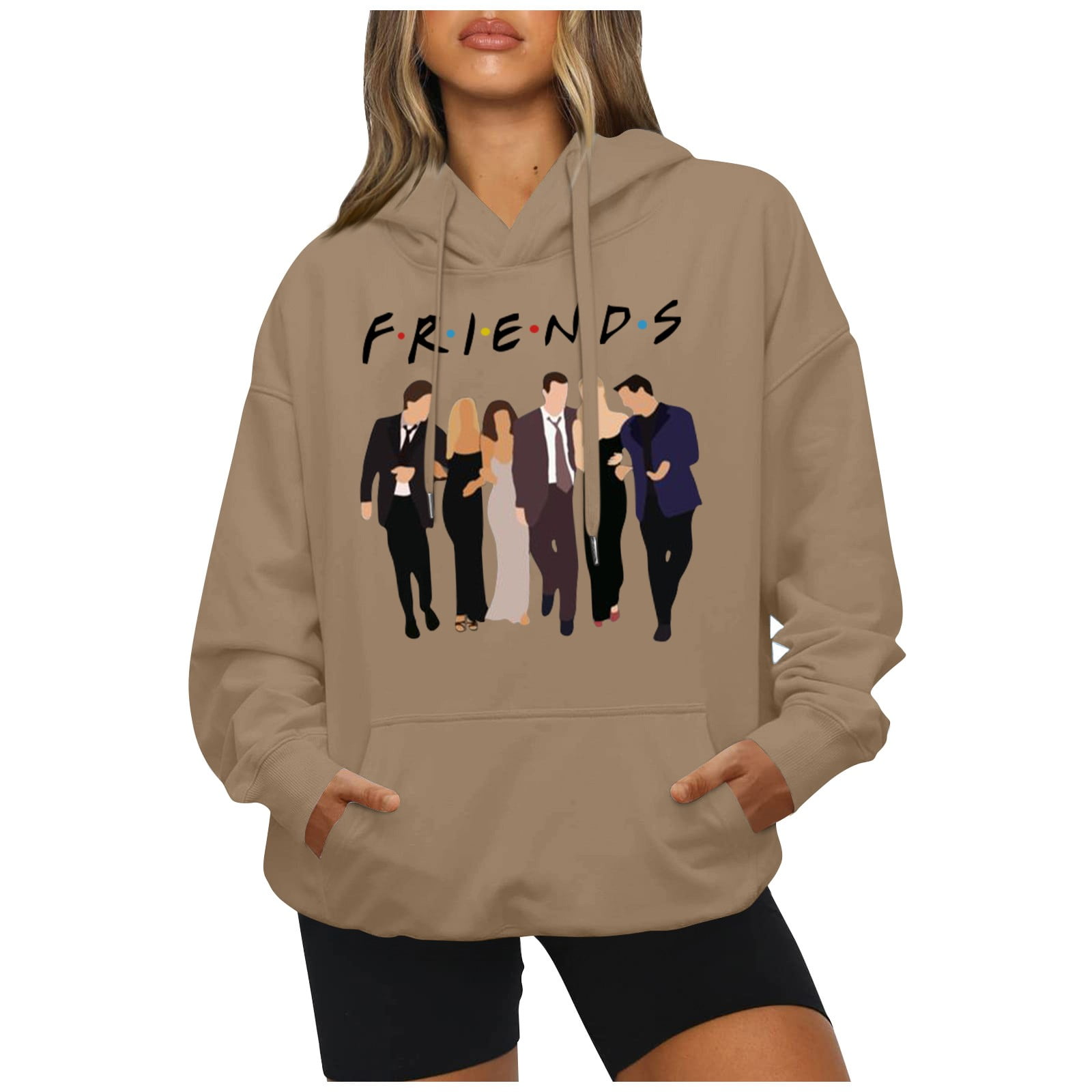 TKing Fashion Womens Sweatshirt Friends Hoodie Friends TV Show ...