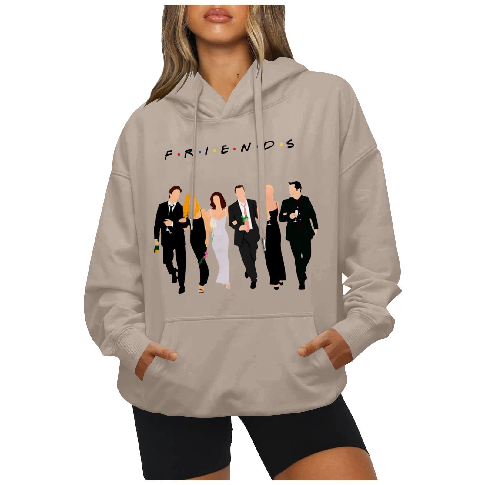 TKing Fashion Womens Sweatshirt Friends Hoodie Friends TV Show ...