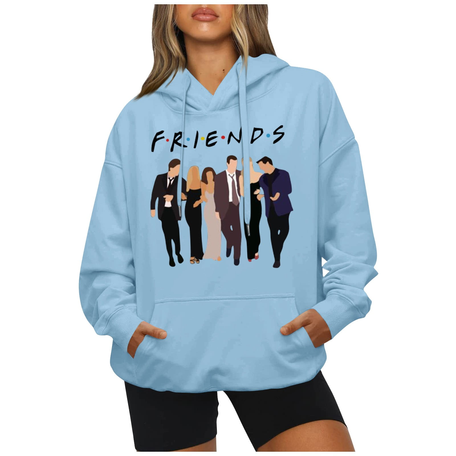 TKing Fashion Womens Sweatshirt Friends Hoodie Friends TV Show ...