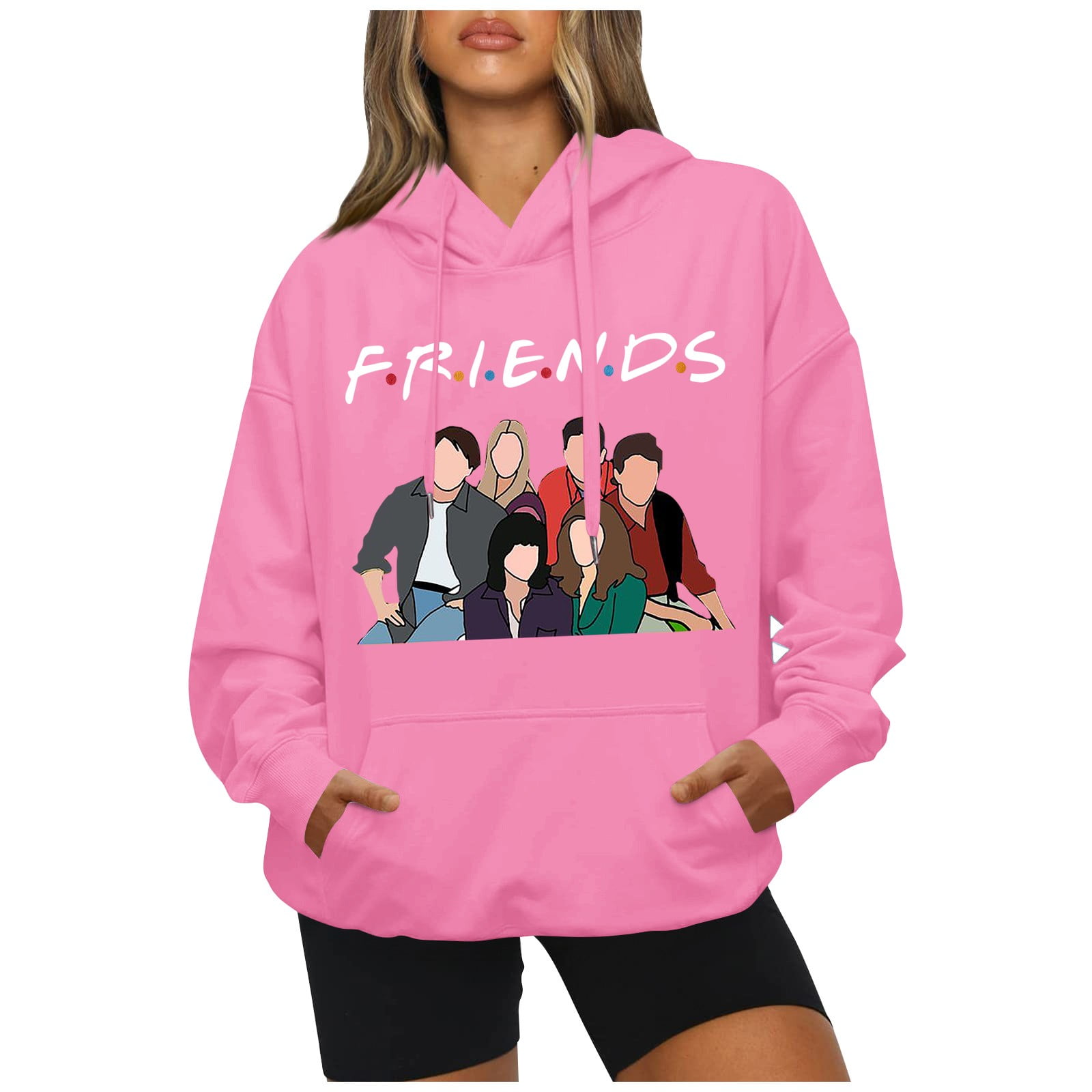 TKing Fashion Womens Sweatshirt Friends Hoodie Friends TV Show ...