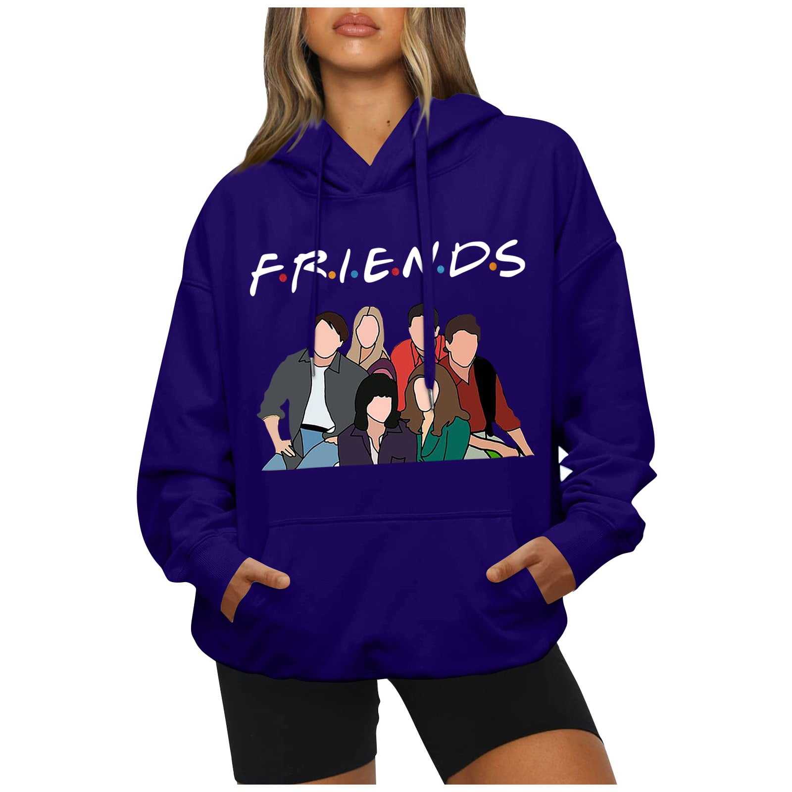 TKing Fashion Womens Sweatshirt Friends Hoodie Friends TV Show ...