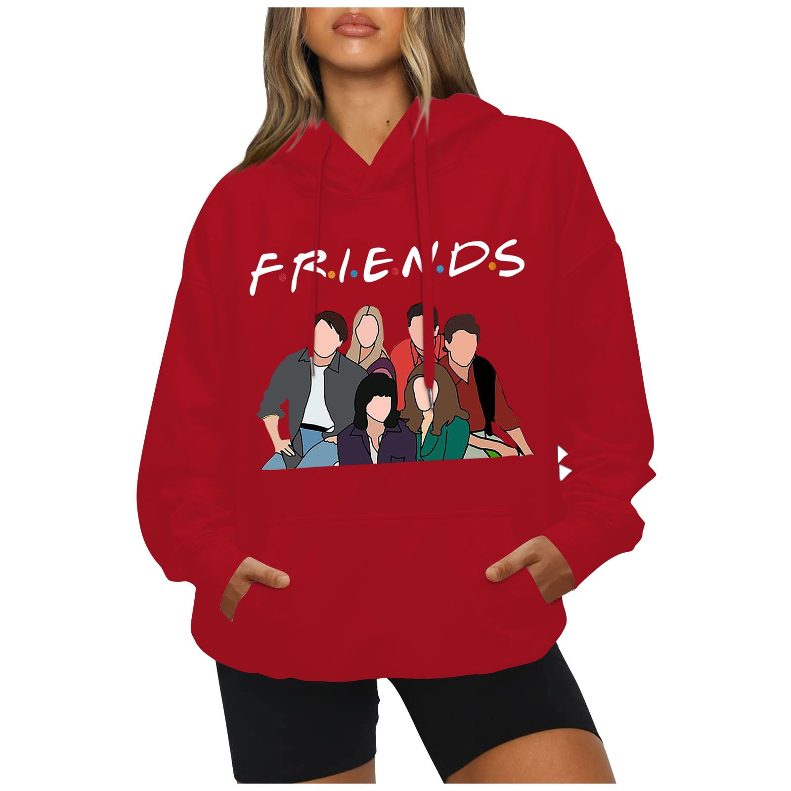 TKing Fashion Womens Sweatshirt Friends Hoodie Friends TV Show ...