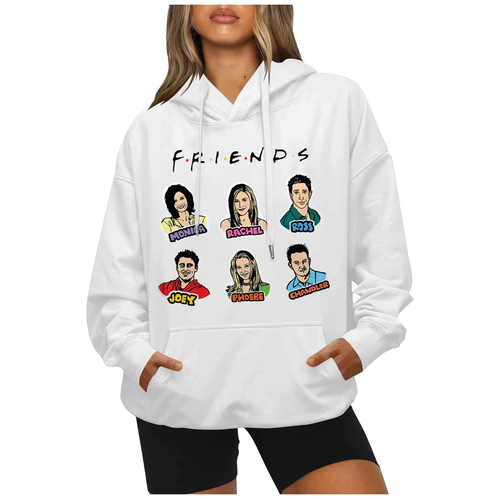 TKing Fashion Womens Sweatshirt Friends Hoodie Friends TV Show ...
