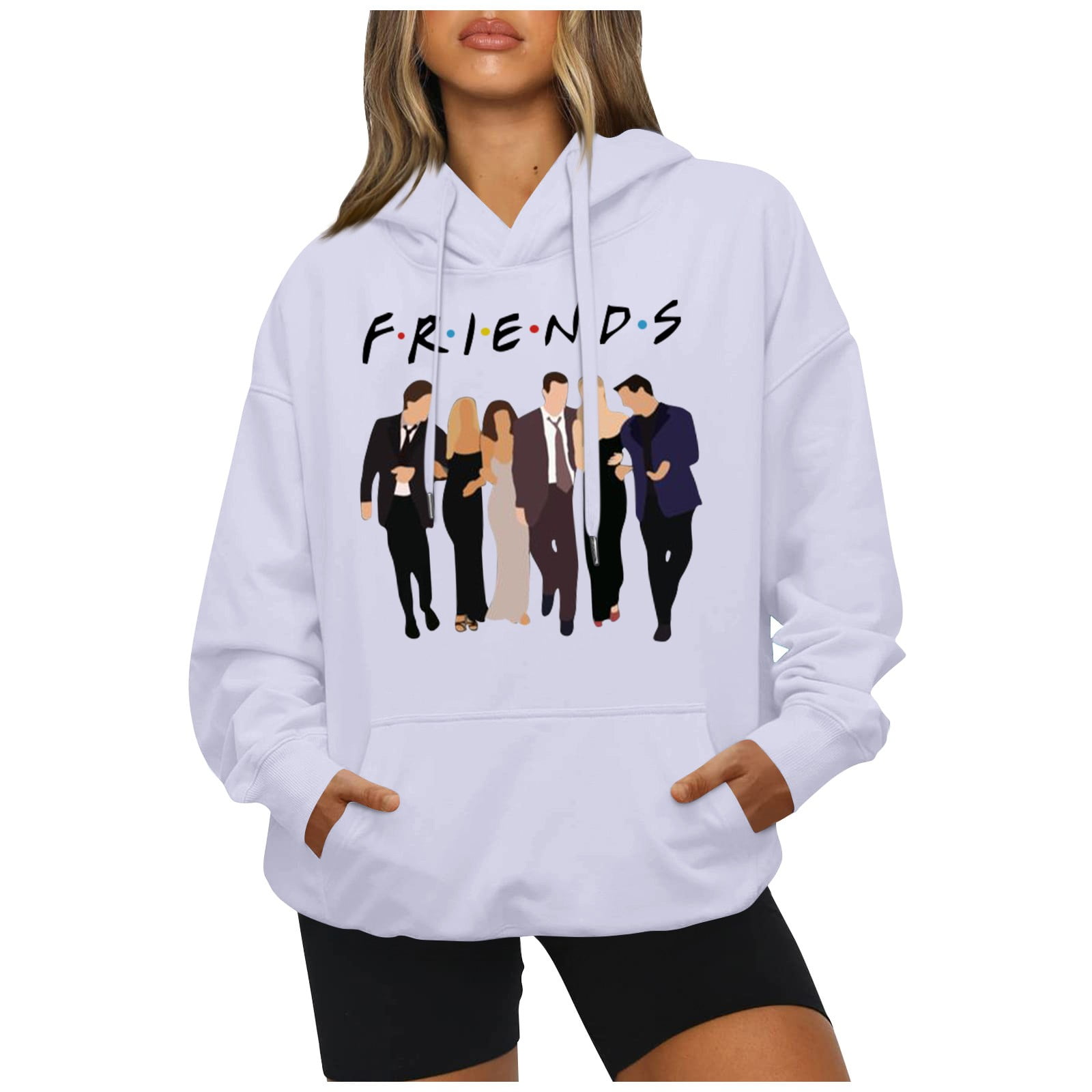TKing Fashion Womens Sweatshirt Friends Hoodie Friends TV Show ...