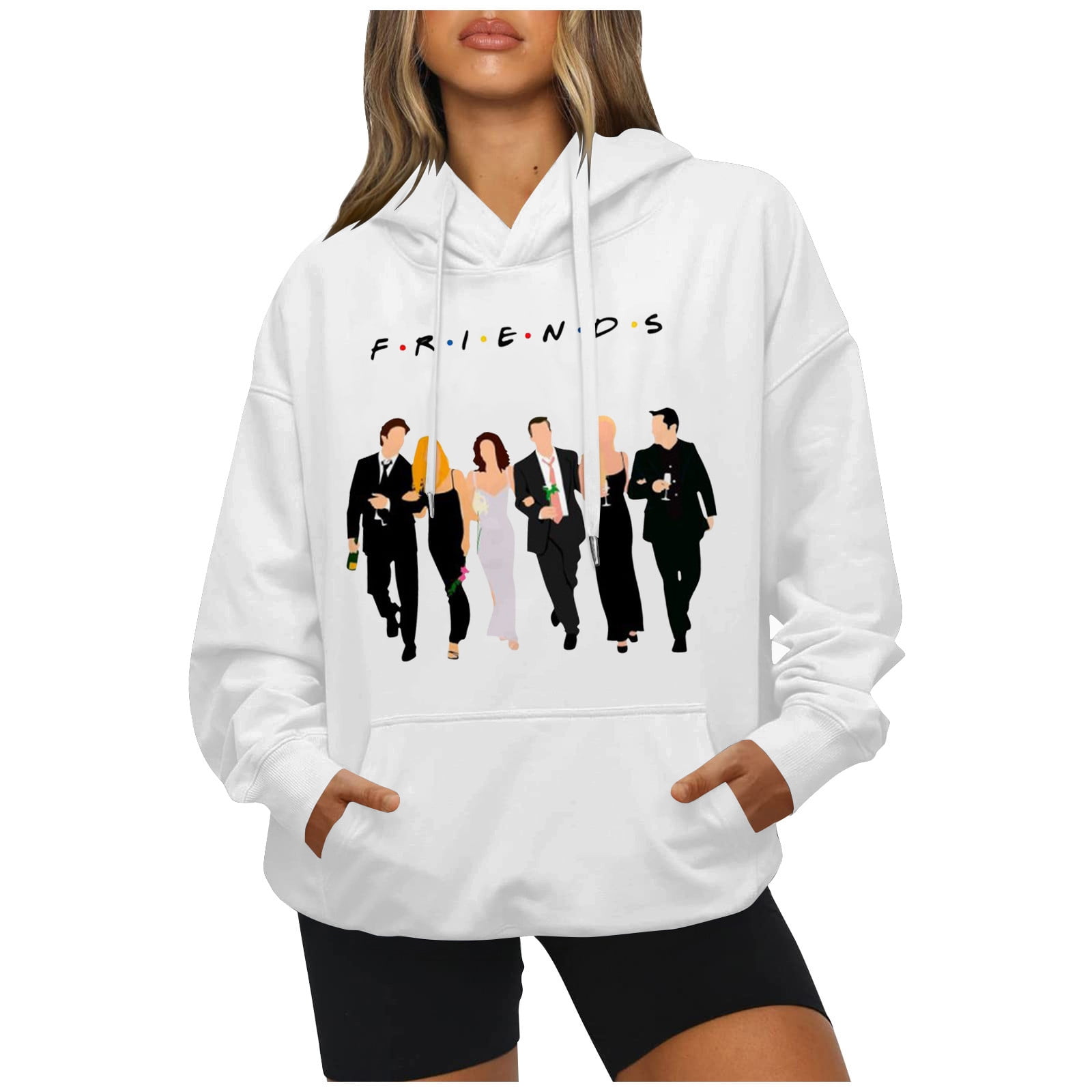 TKing Fashion Womens Sweatshirt Friends Hoodie Friends TV Show ...