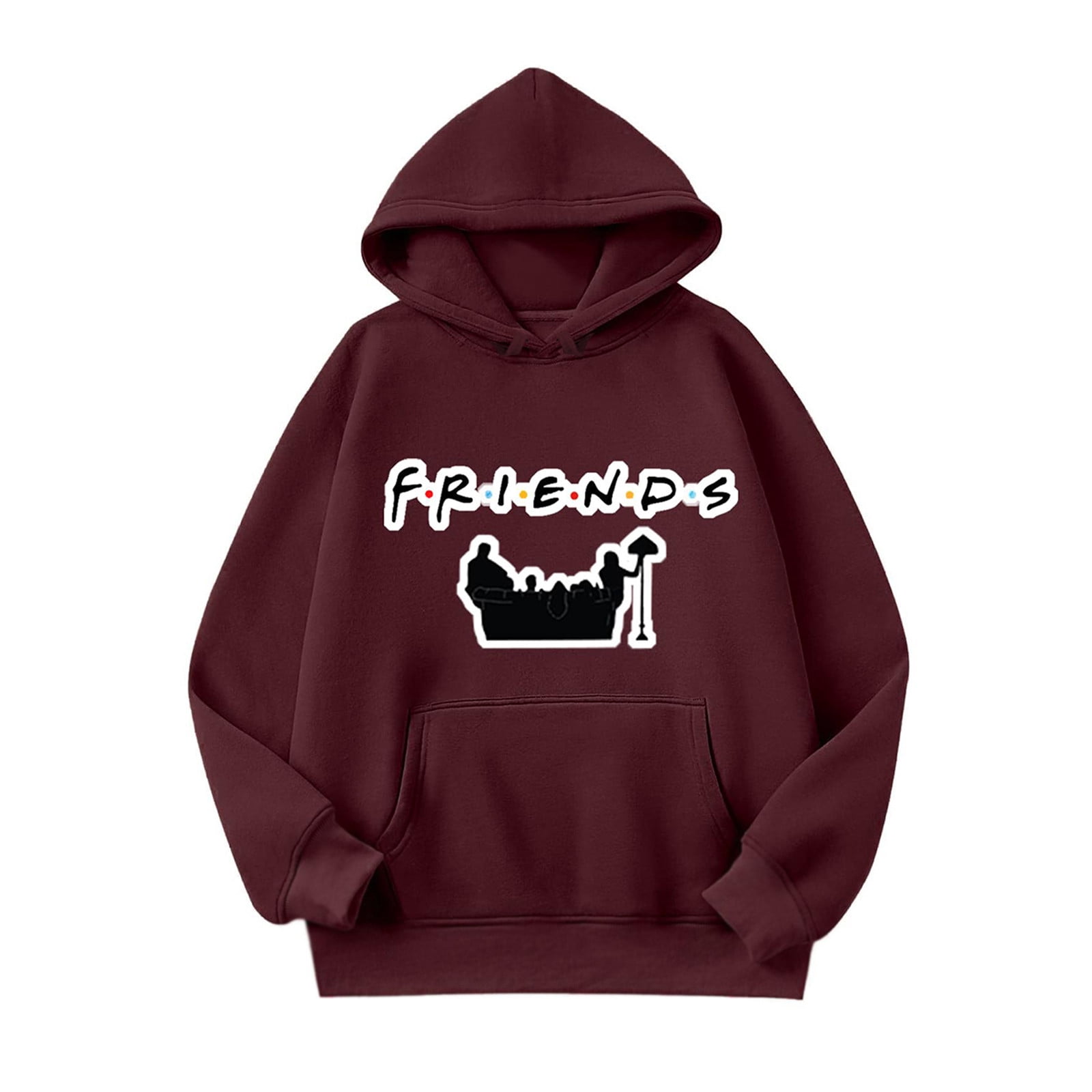 TKing Fashion Womens Sweatshirt Friends Hoodie Friends TV Show ...