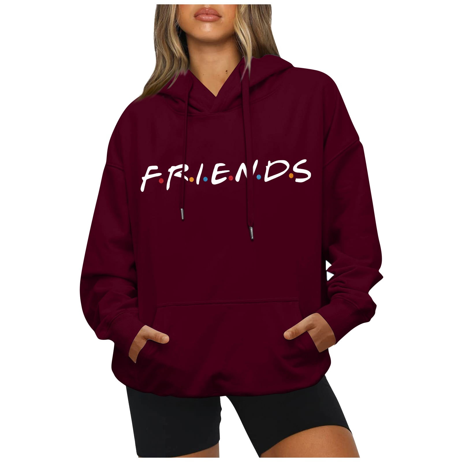 TKing Fashion Womens Sweatshirt Friends Hoodie Friends TV Show ...
