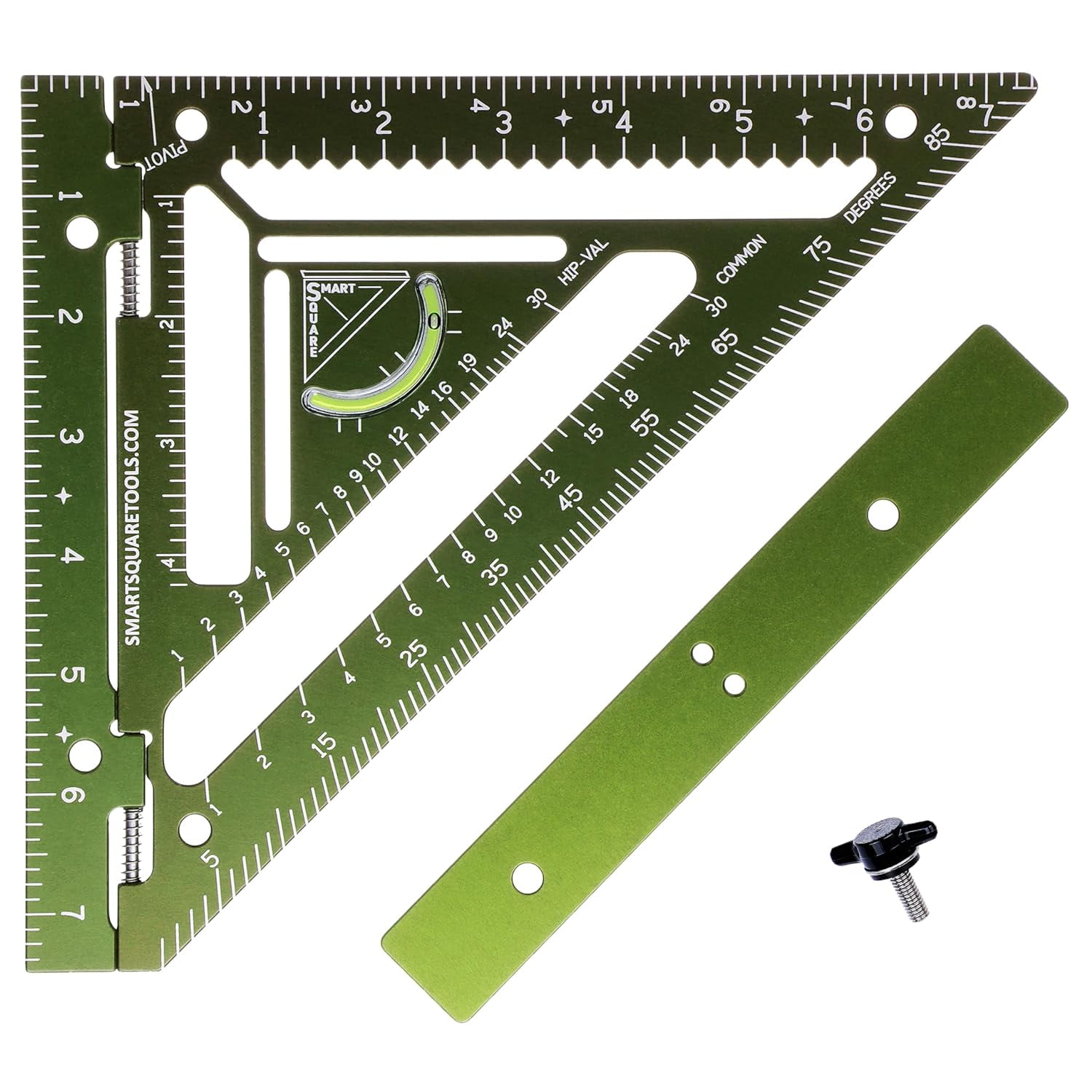 TKing Home Innovative Rafter Square Tool - 7.5" Advanced Carpenter ...