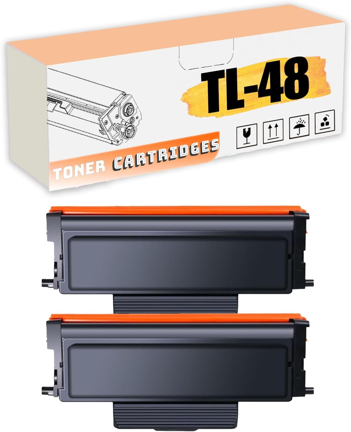 TL-48 TL48 Toner Cartridges Compatible for Pantum M15DW M29DW Printers --- High Capacity 6,000 ...