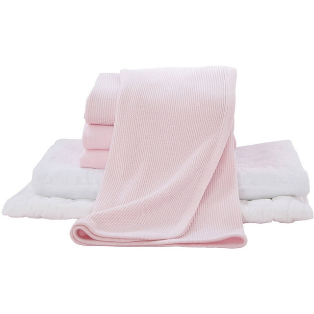 TL Care 6-Piece Mini Crib Starter Set, Pink - Walmart.com