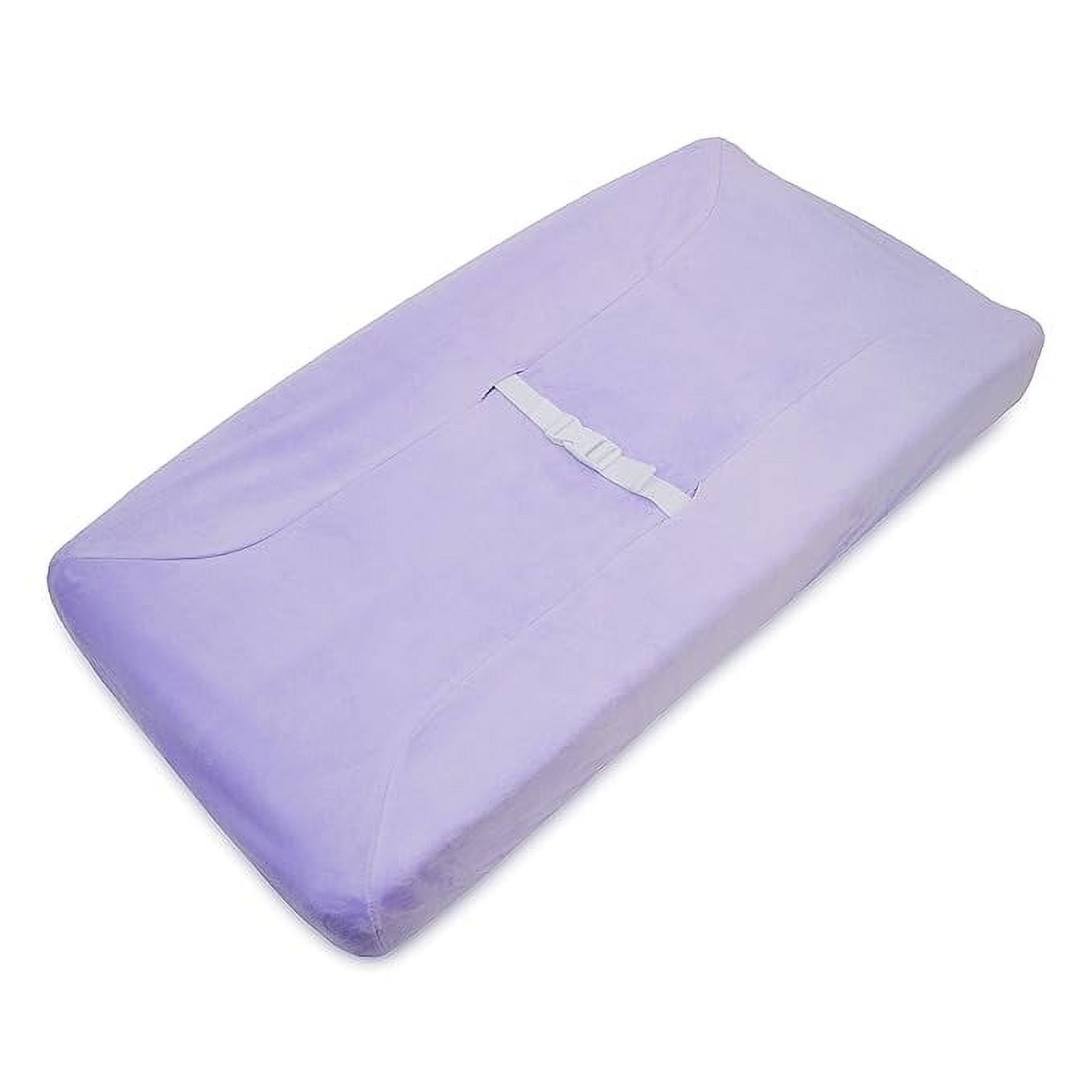 TL Care Heavenly Soft Chenille Fitted Contoured Changing Pad Cover ...