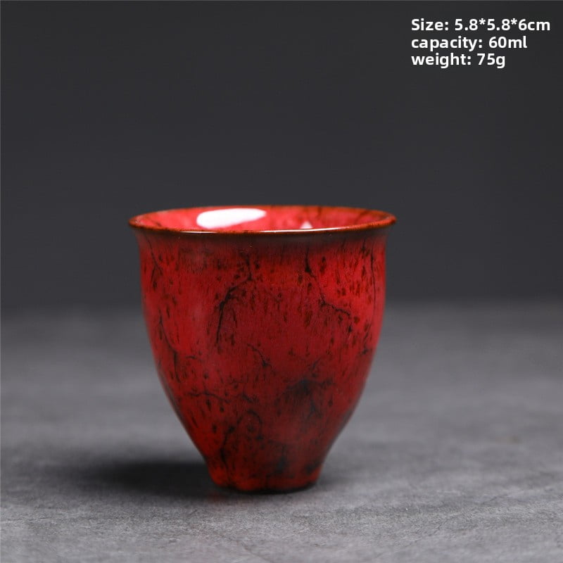 TL New Ceramic Small Tea Cup Kiln Change Ceramic Cup Kung Fu Tea Cup ...
