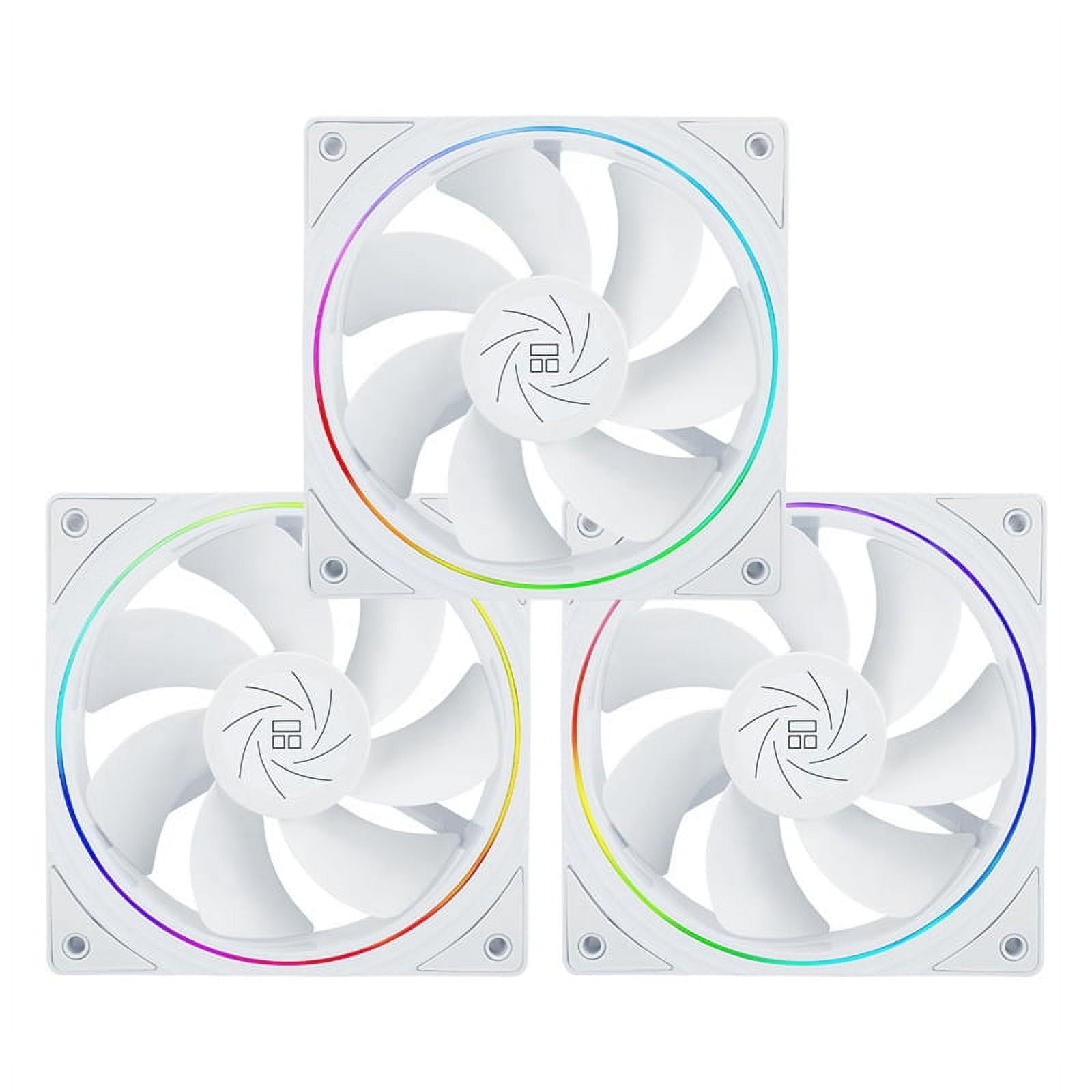 TL-S12RW X3 CPU Fan 120mm Reverse Fan Case Cooler Fan Comes with ARGB ...