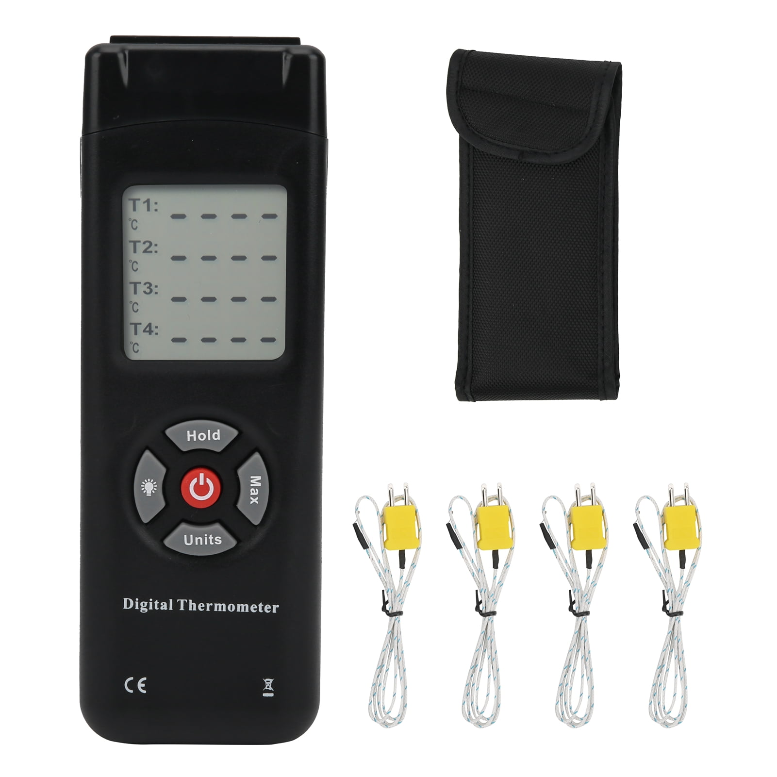 TL-TK04 4K Type Temperature Probe Thermocouple Contact Type Thermometer ...