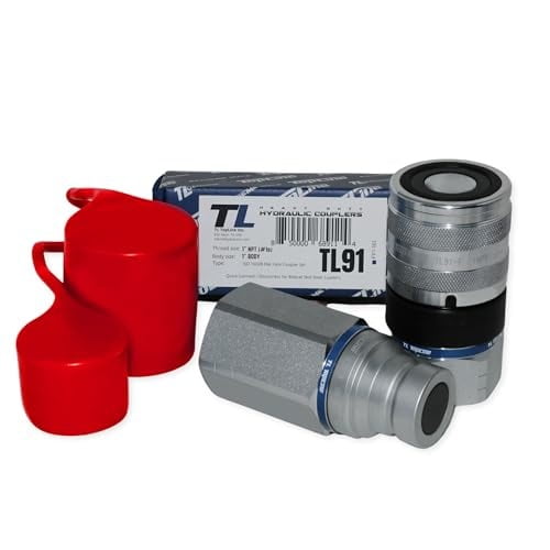 TL Topline 1" Body with 1" NPT Thread | Flat Face Hydraulic Quick ...