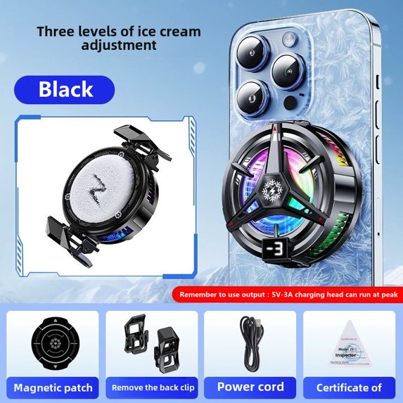 TL07 Semiconductor Phone Cooler 5V/3A Freeze Cooling Radiatorwith ...
