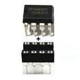 TL082CP Dual High Slew Rate JFET-Input Operational Amplifier Op-Amp IC DIP-8 & 8-Pin DIP Sockets ...