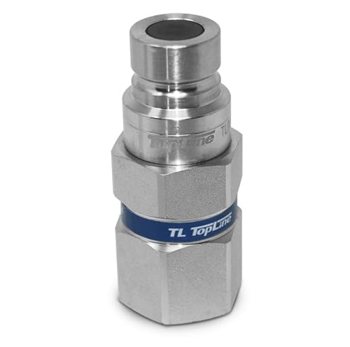 TL22-M 3/4" SAE Thread Flat Face Quick Connect Hydraulic Male Coupler ...
