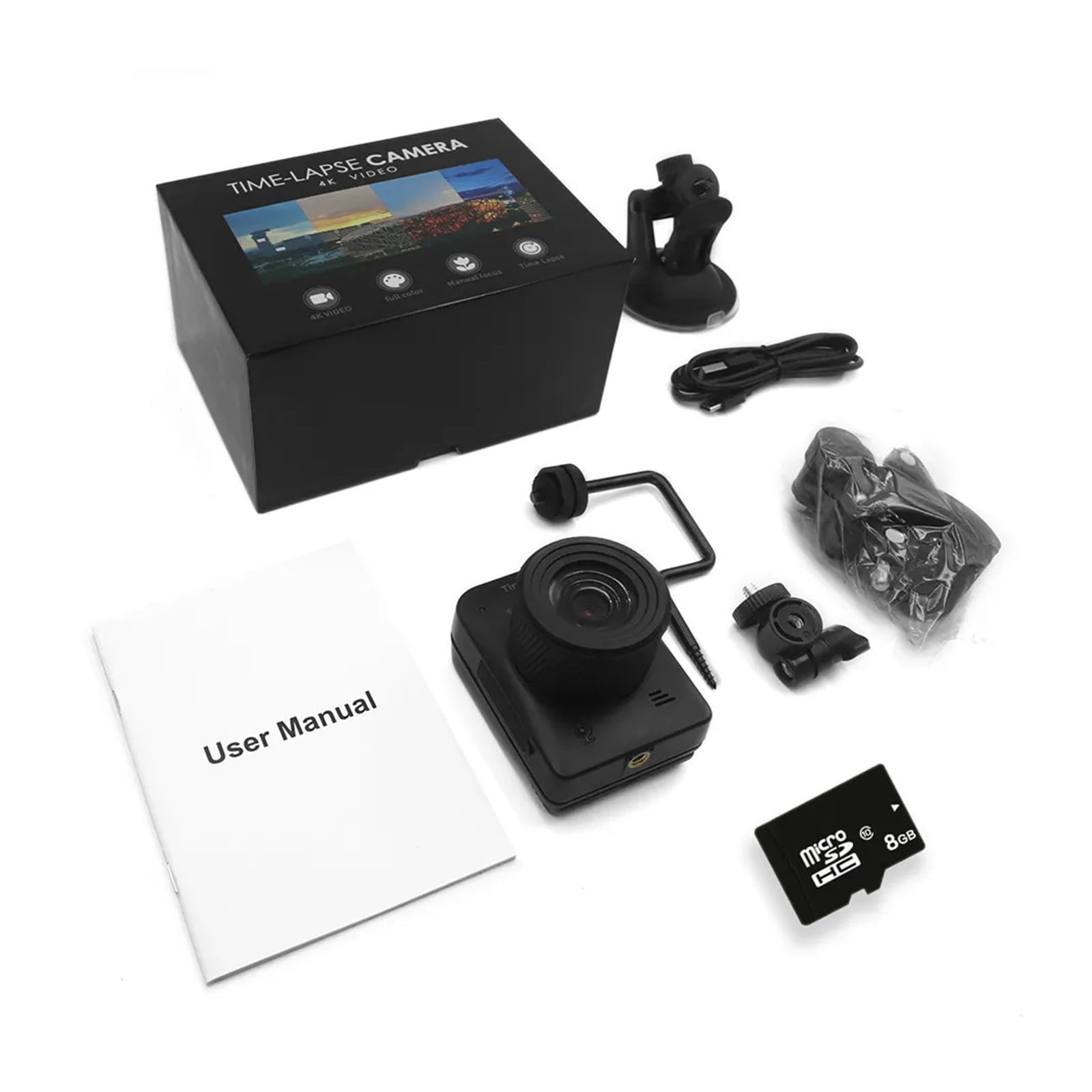 TL2300 Full Color Time Lapse Camera LED Low Light Digital Timelapse ...