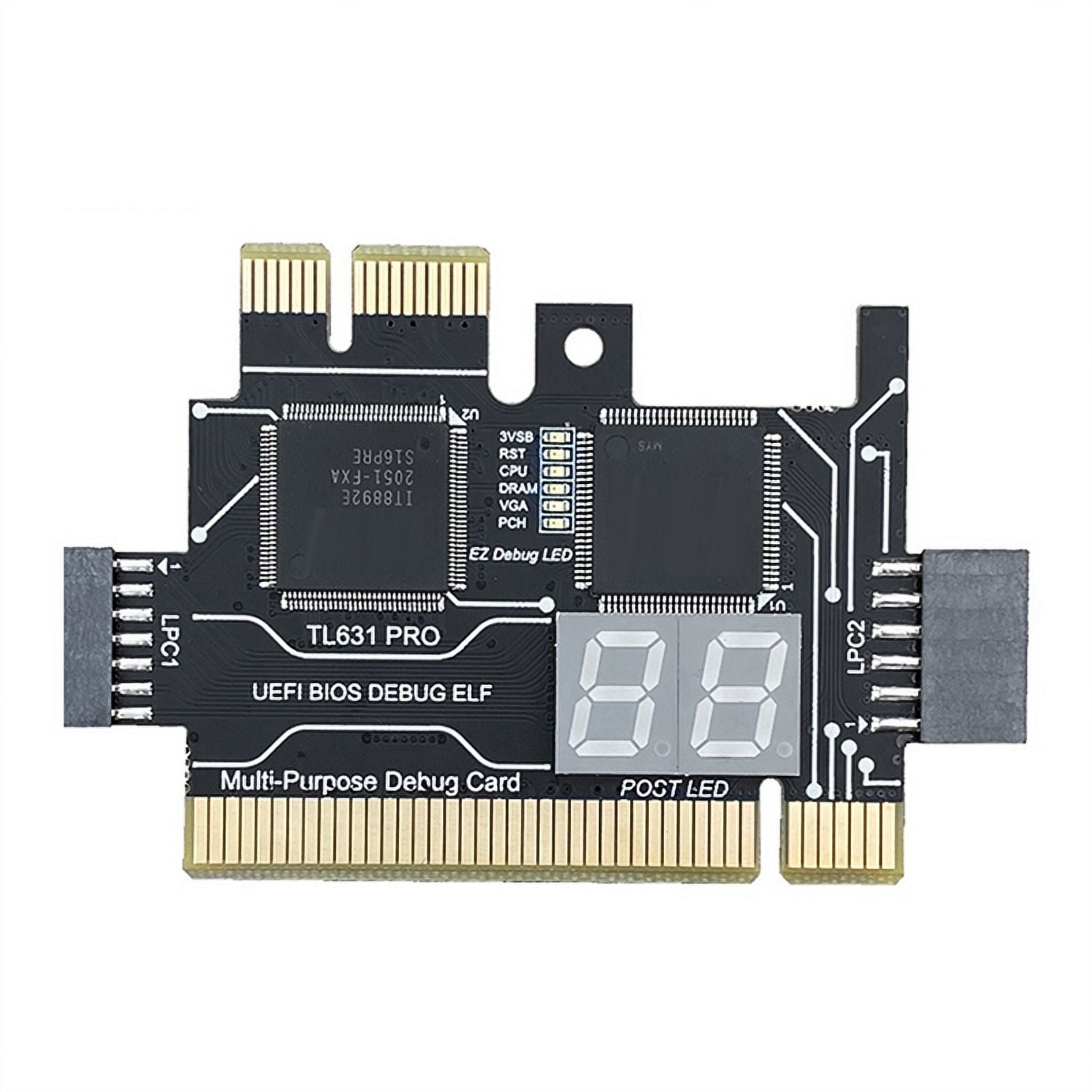 TL631 Pro Diagnostic Card PCI PCI-E Mini Motherboard Multifunction ...