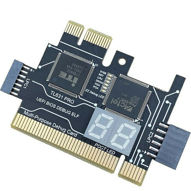 TL631 Pro Multifunction Desktop Laptop LPC-DEBUG Post Card PCI PCI-E ...