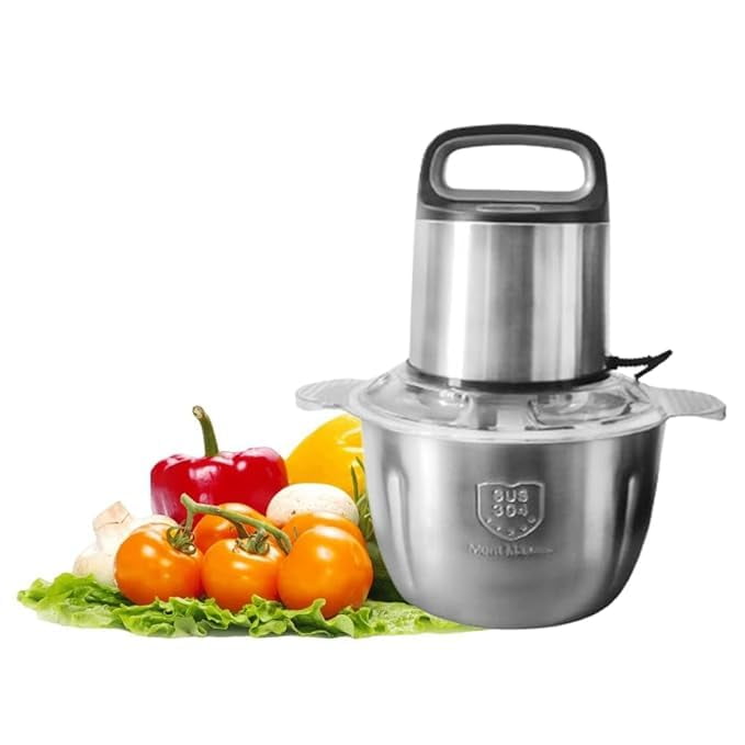 TLBB Electric Meat Grinder Food Chopper Professional Stainless Steel ...