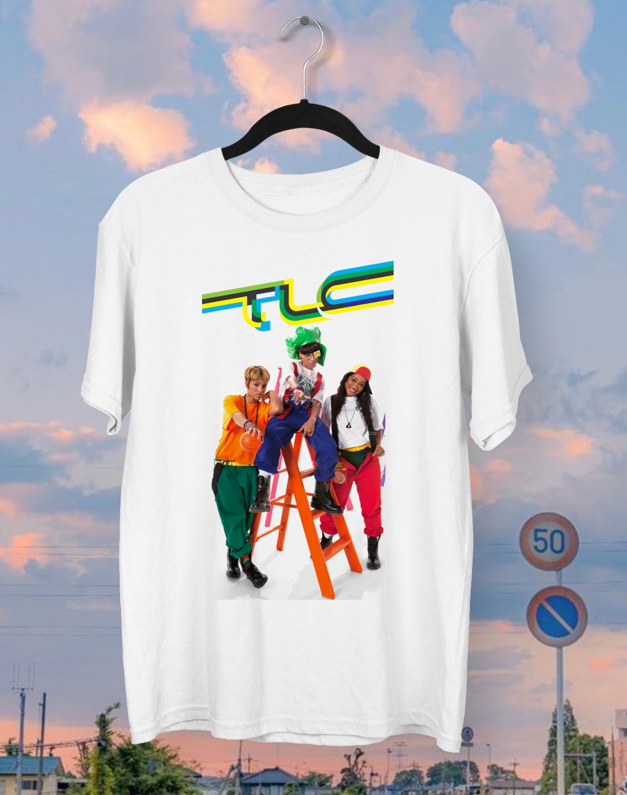 TLC Band T-Shirt Cotton Tee Summer For Men All Size - Walmart.com